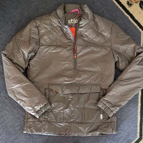 Stio | Jackets & Coats | Stio Womens Rare Thermore Anorak Pullover Grey ...